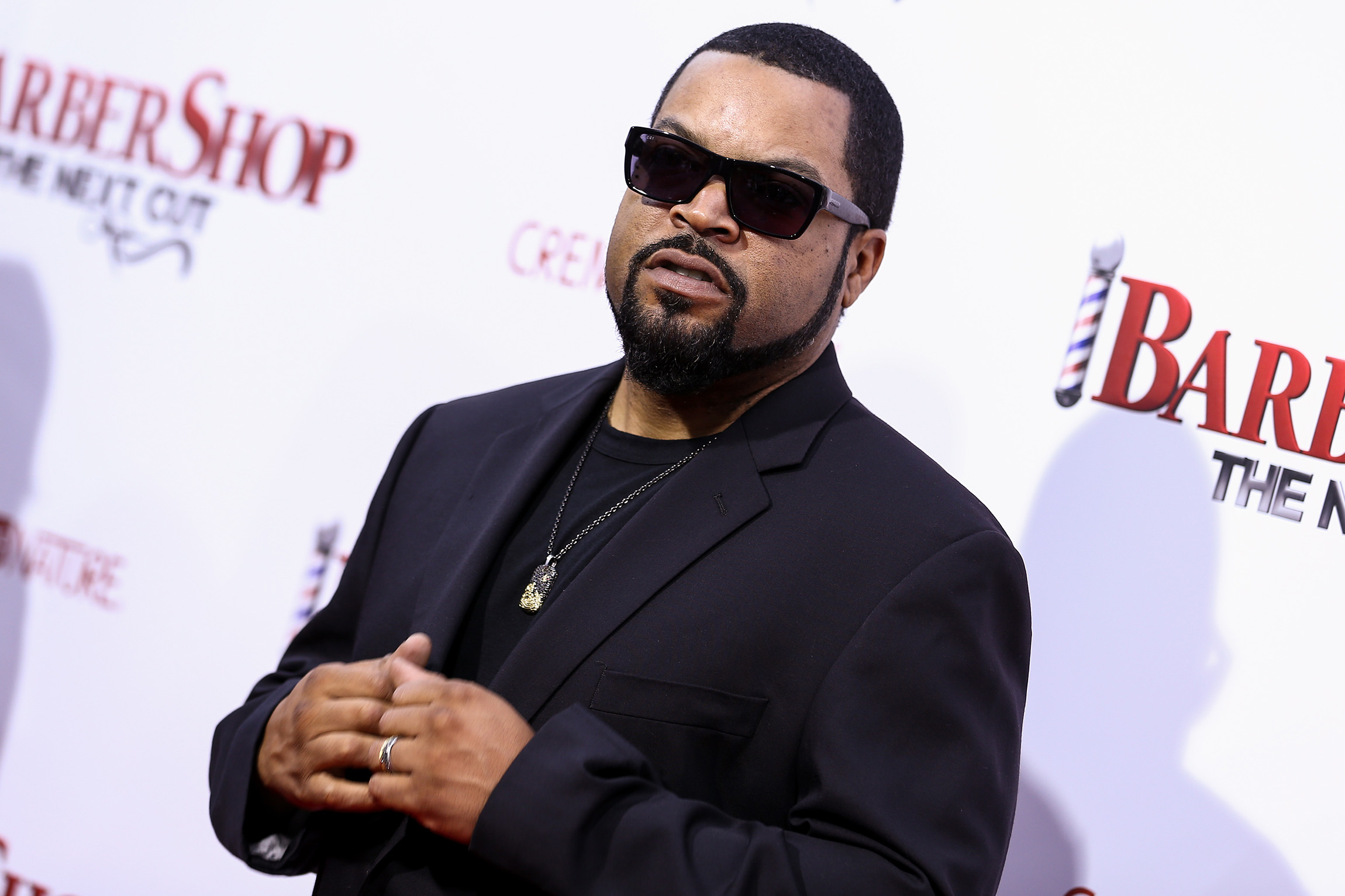 Ice Cube tweets picture of man in MAGA-inspired racist hat, falsely ...