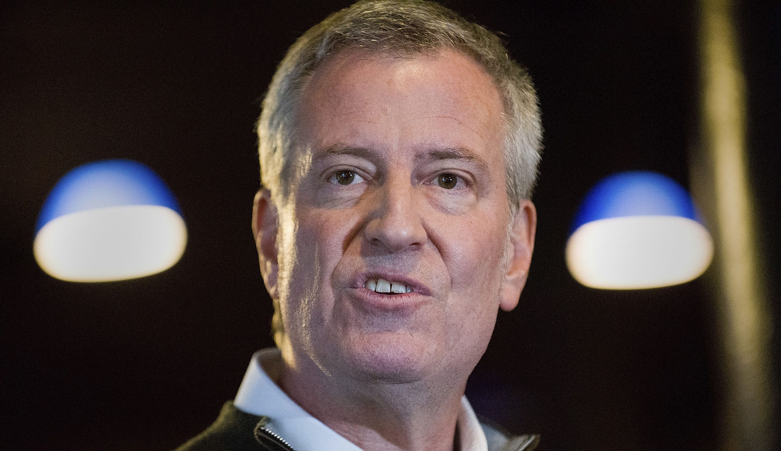 Bill de Blasio channels Che Guevara at Florida union workers protest ...