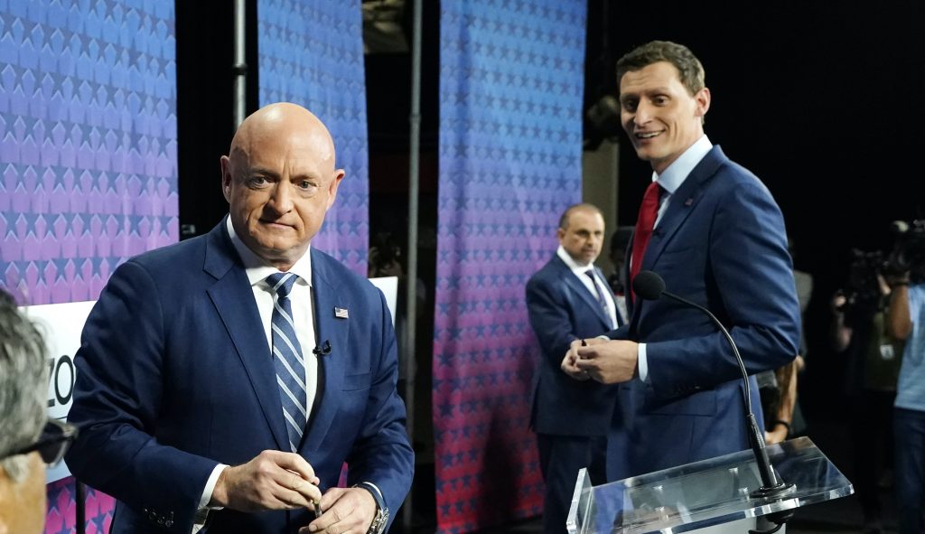 Five takeaways from Arizona Senate debate between Mark Kelly and Blake ...
