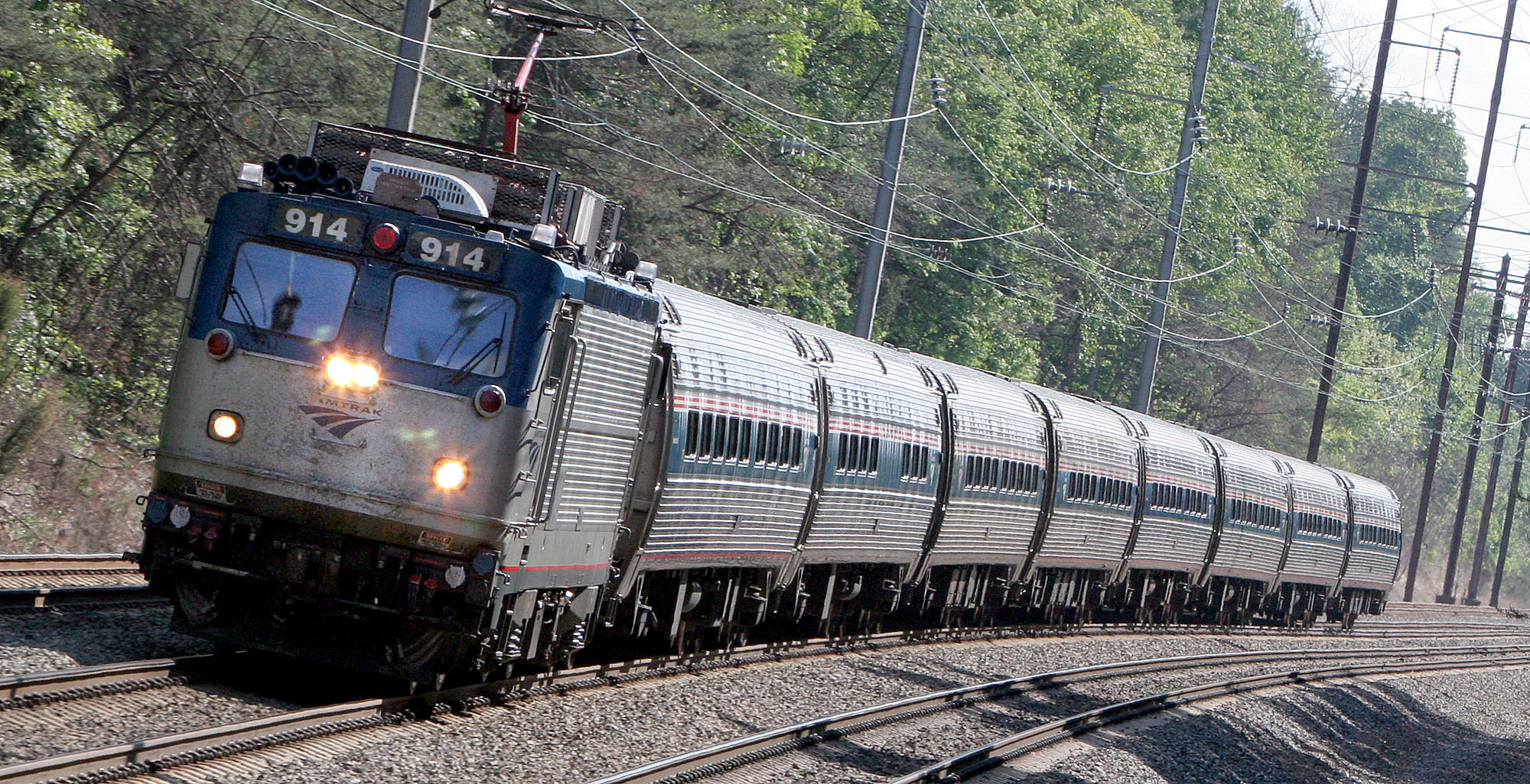 Fast Amtrak trains in training - Washington Examiner