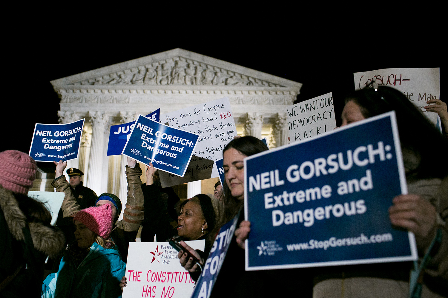 Liberal group: Gorsuch a 'disastrous' choice for Supreme Court ...