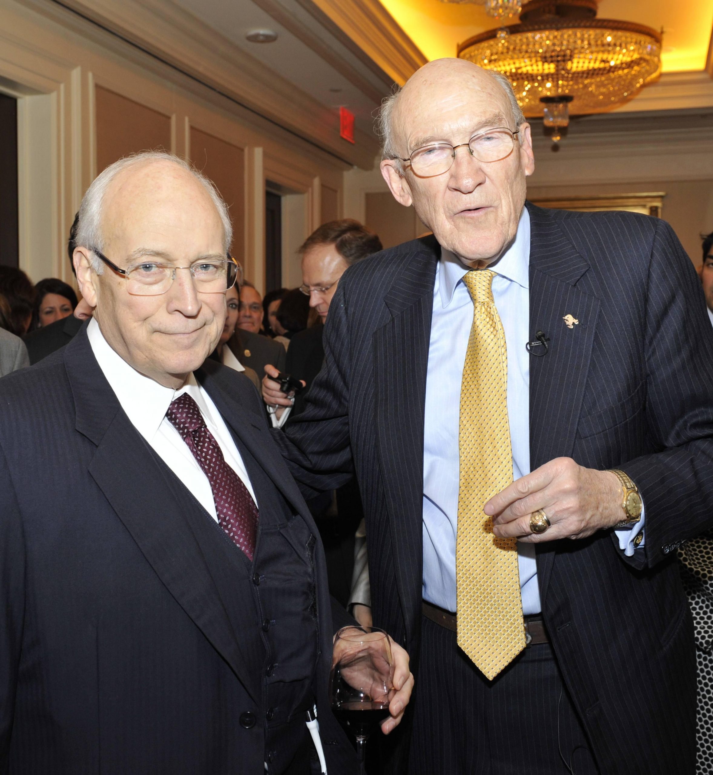 Cheney attends book party for his buddy Sen. Al Simpson - Washington ...