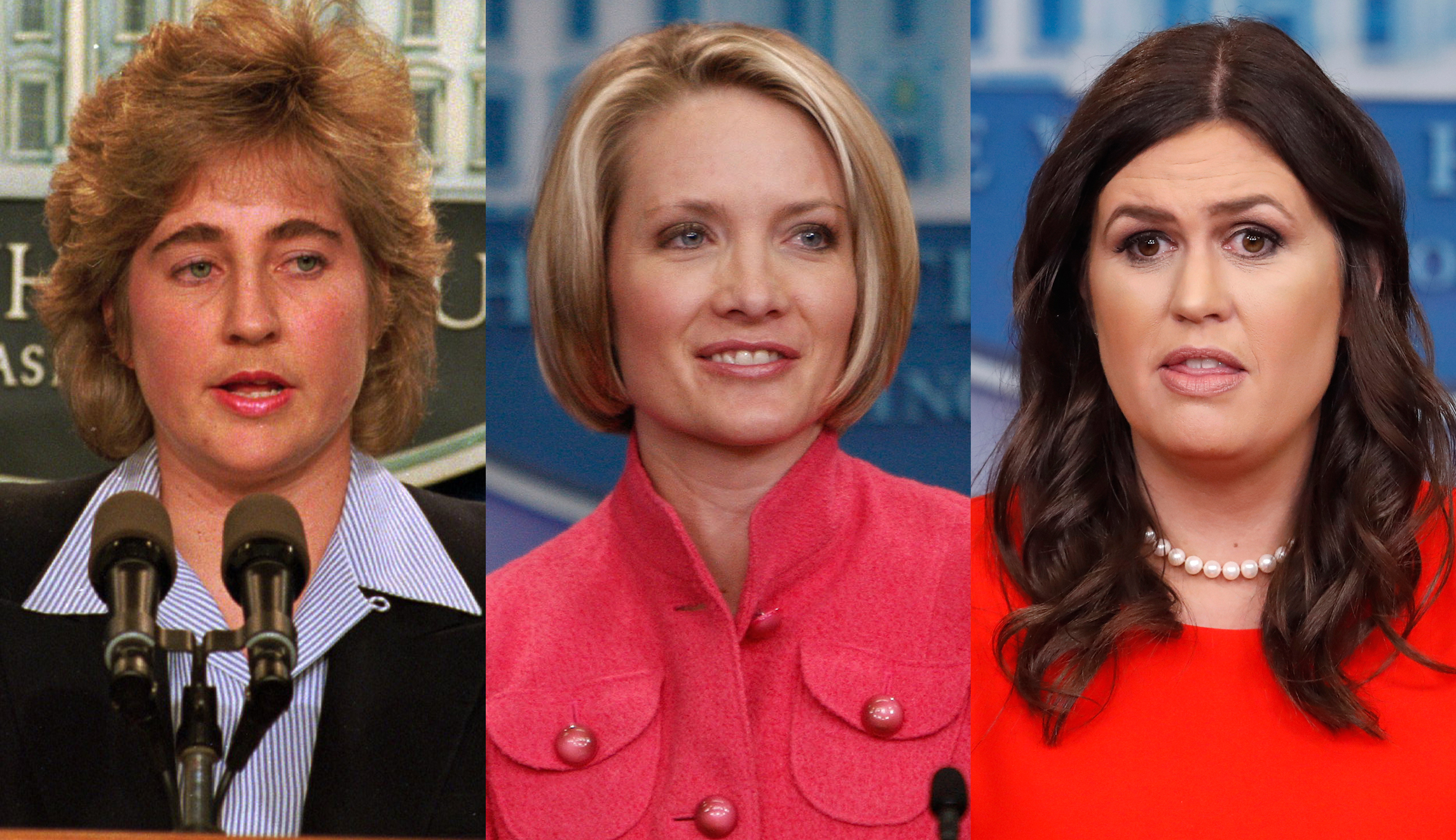 Two of three female White House press secretaries worked for Republican ...