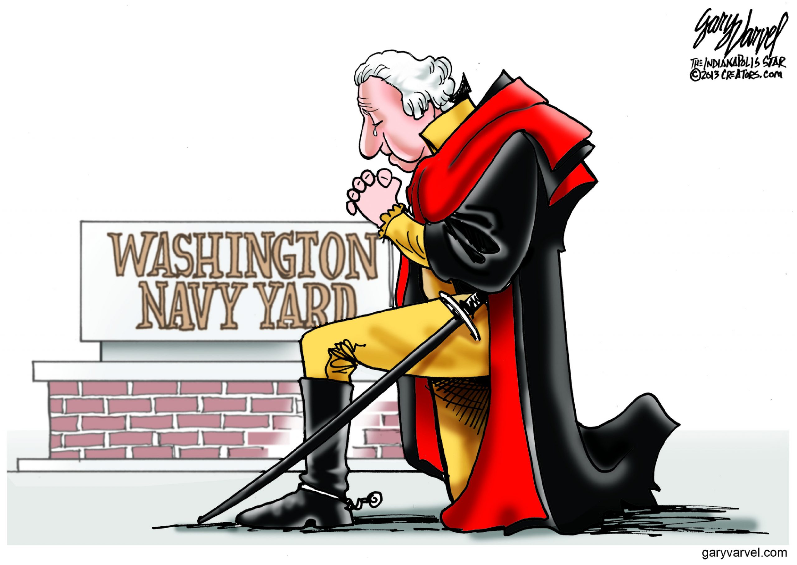 Editorial cartoon: Say a prayer - Washington Examiner