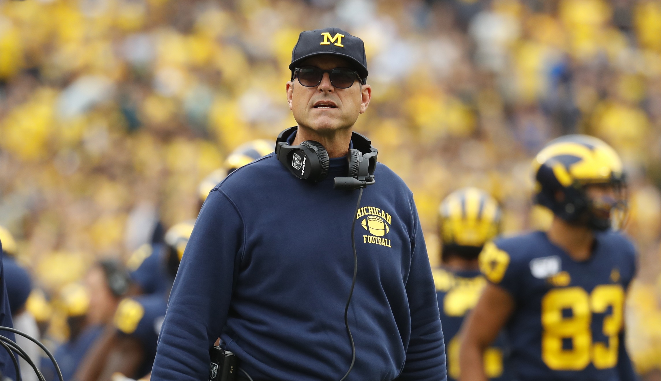‘COVID is part of our society’: University of Michigan football coach ...