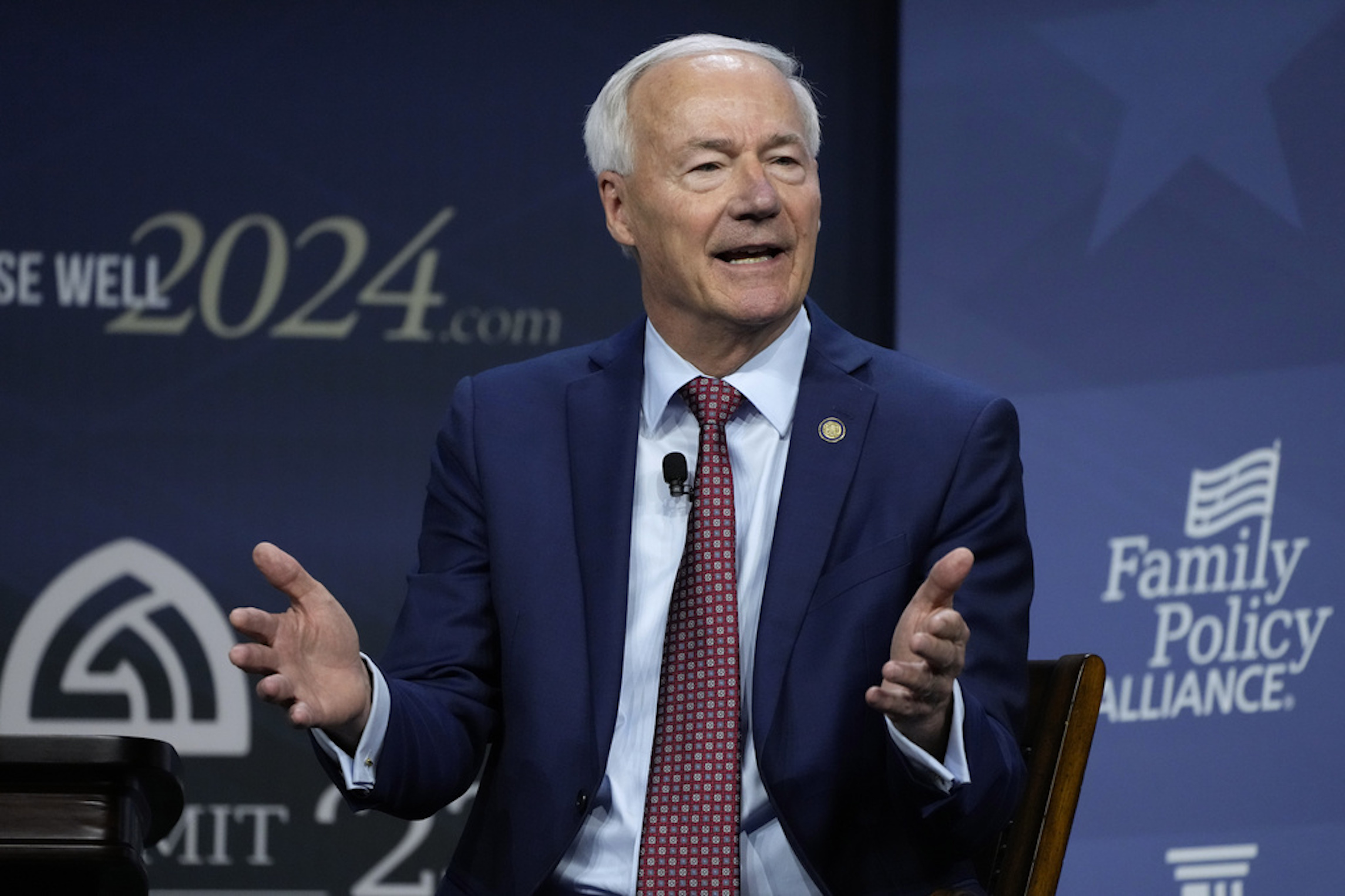 Asa Hutchinson met with booing and ‘Trump’ chant during Turning Point ...