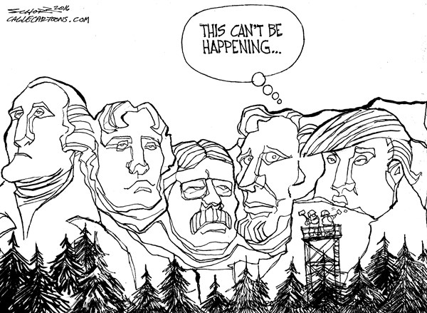 Editorial cartoon: A mounting concern - Washington Examiner