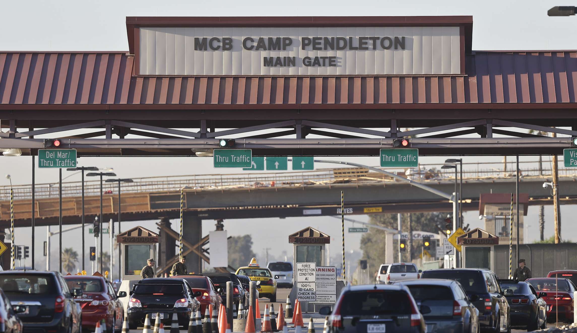 Camp Pendleton closed main gate temporarily after driver attempted to breach base - Washington ...