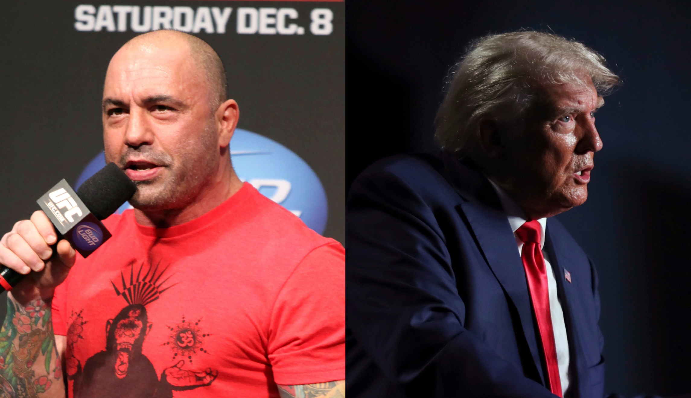 Joe Rogan says ‘maybe’ Trump will appear on his podcast, changing ...