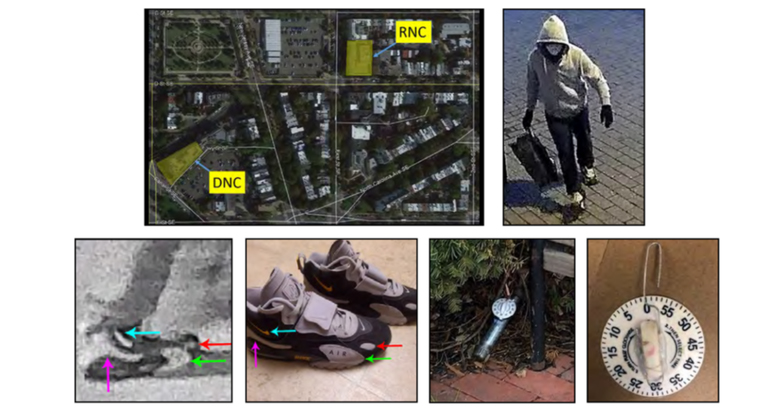 FBI releases chilling video of pipe bomb suspect near RNC and DNC ...