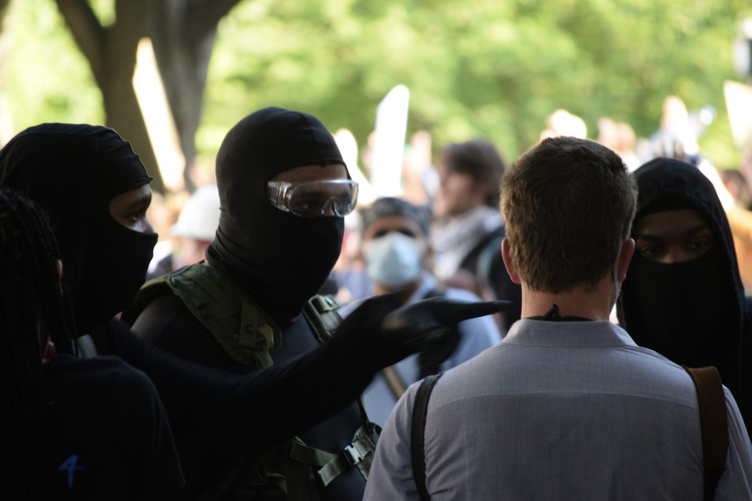 The Lafayette Square protesters were anything but peaceful - Washington ...