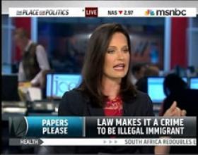 MSNBC: “Law Makes It A Crime To Be Illegal Immigrant” - Washington Examiner