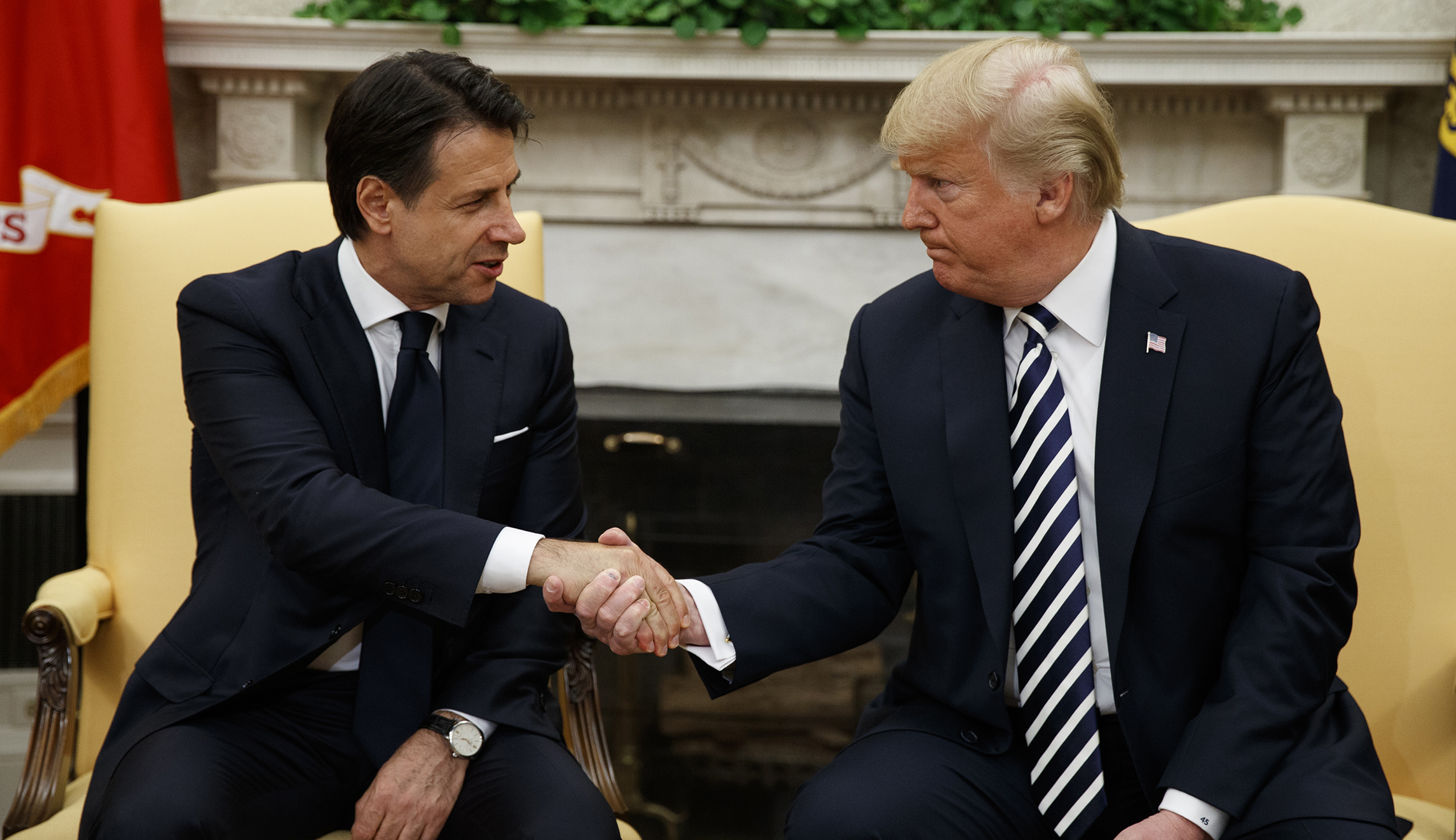 Trump commends Italian prime minister for being ‘firm’ on immigration ...