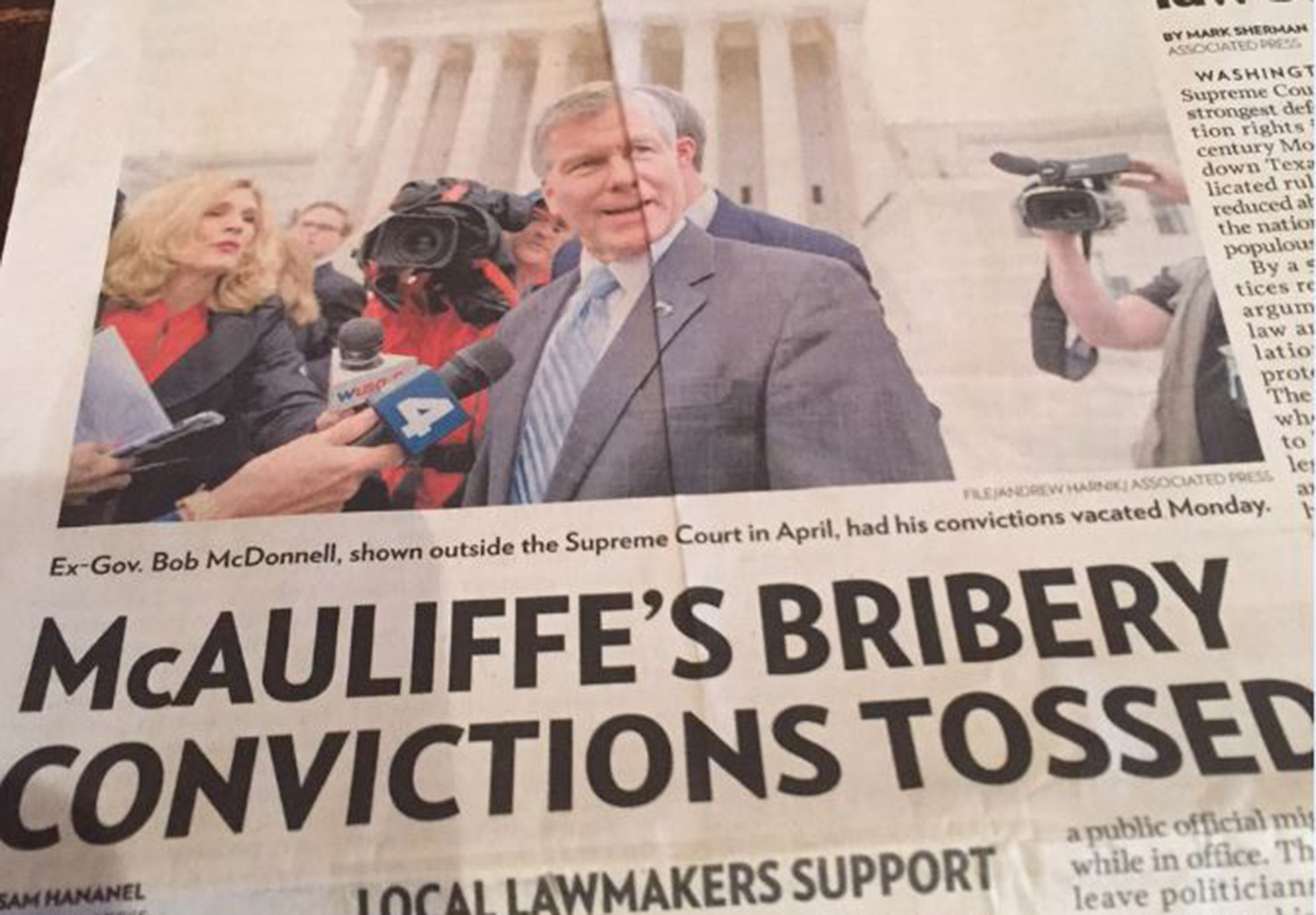 Va. newspaper issues apology after major front-page mistake ... Va. newspaper issues apology after major front-page mistake ...