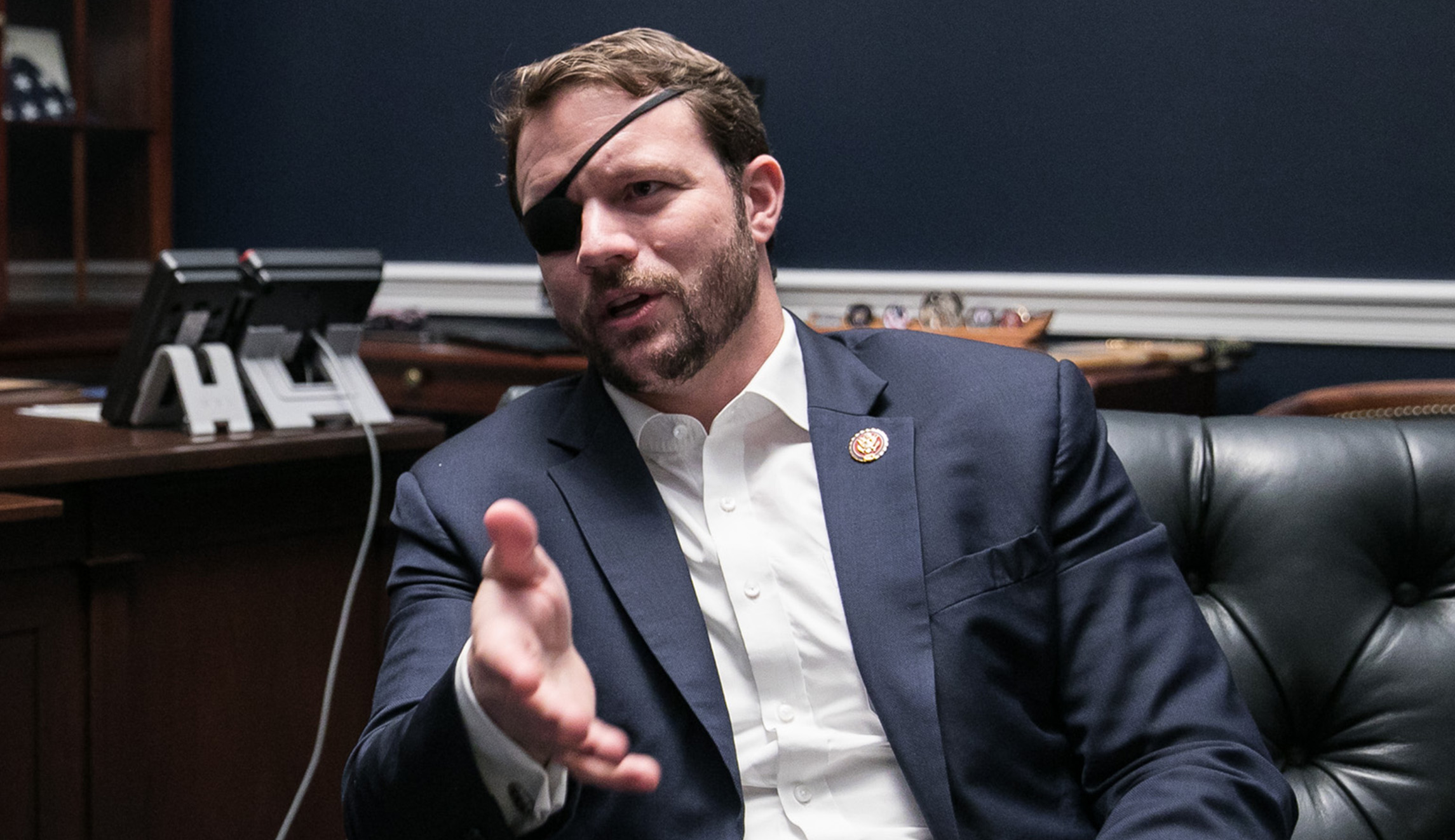 Dan Crenshaw shares videos of him touring border in a helicopter, says ...