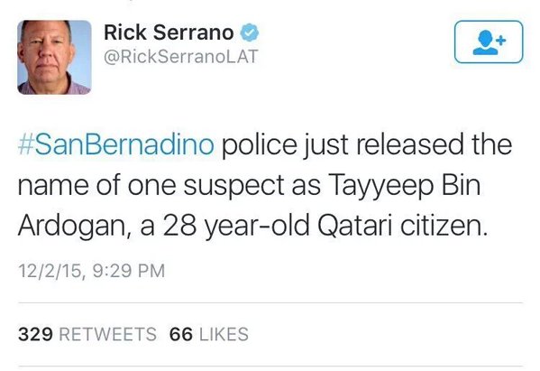 Press falls for fake shooter name after Calif. massacre - Washington ...