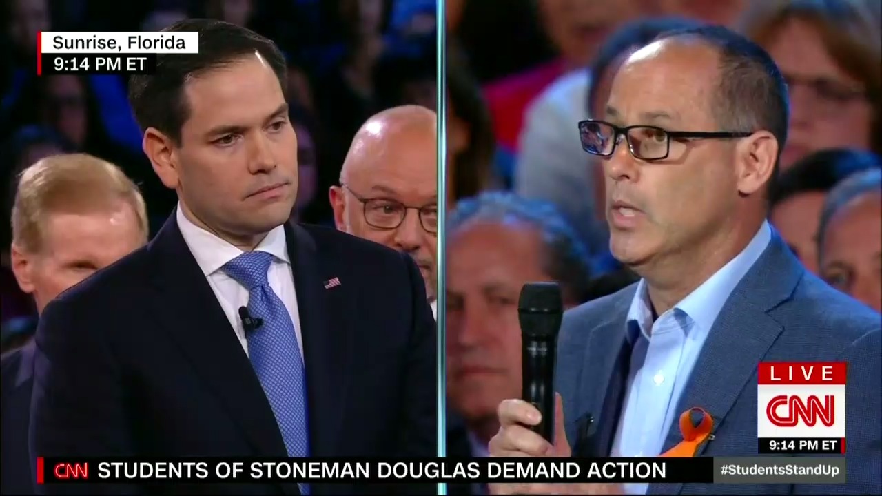 Marco Rubio booed at town hall as victim’s father confronts him over ...