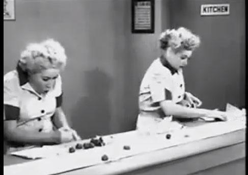 The “I Love Lucy” chocolate factory video - Washington Examiner