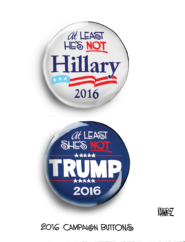 Campaign Buttons - Washington Examiner