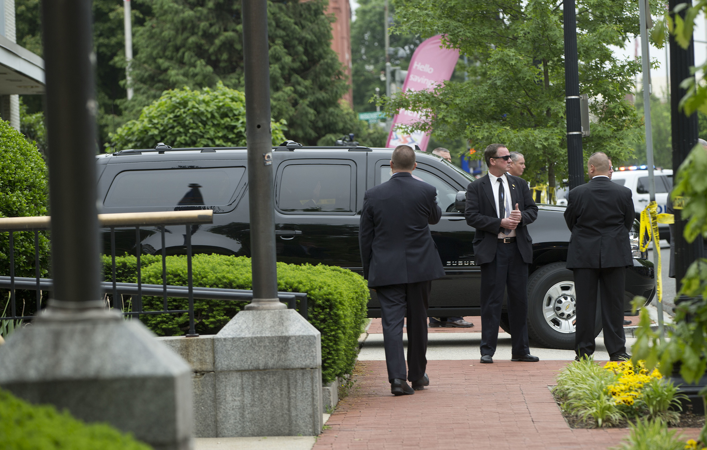 Trump motorcade involved in accident - Washington Examiner