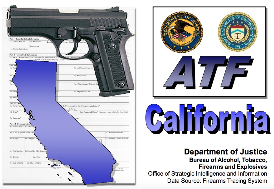 ATF: Half of guns in California crimes traced to California ...