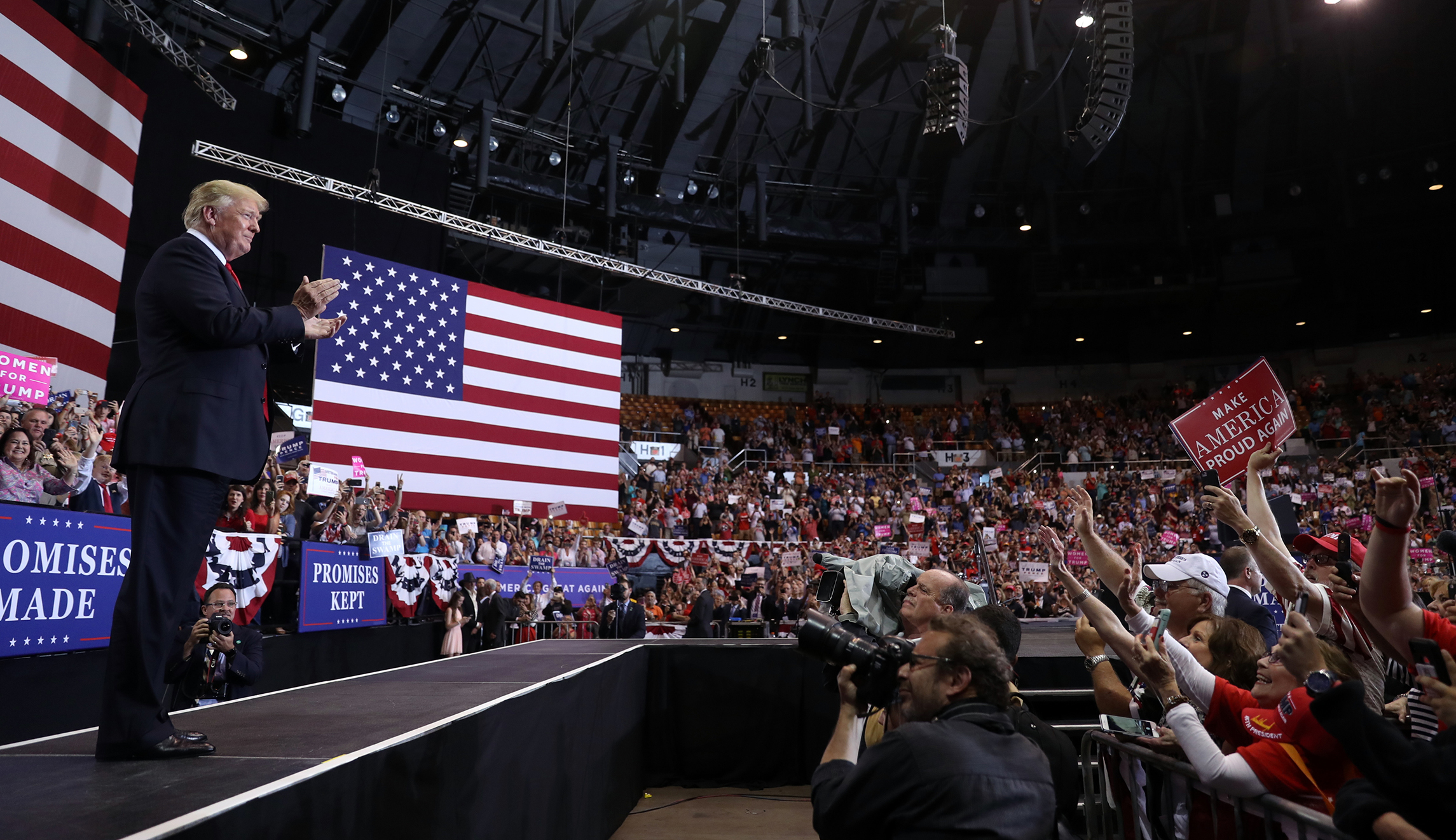 New York Times Grossly Underestimates Trump Rally Attendance
