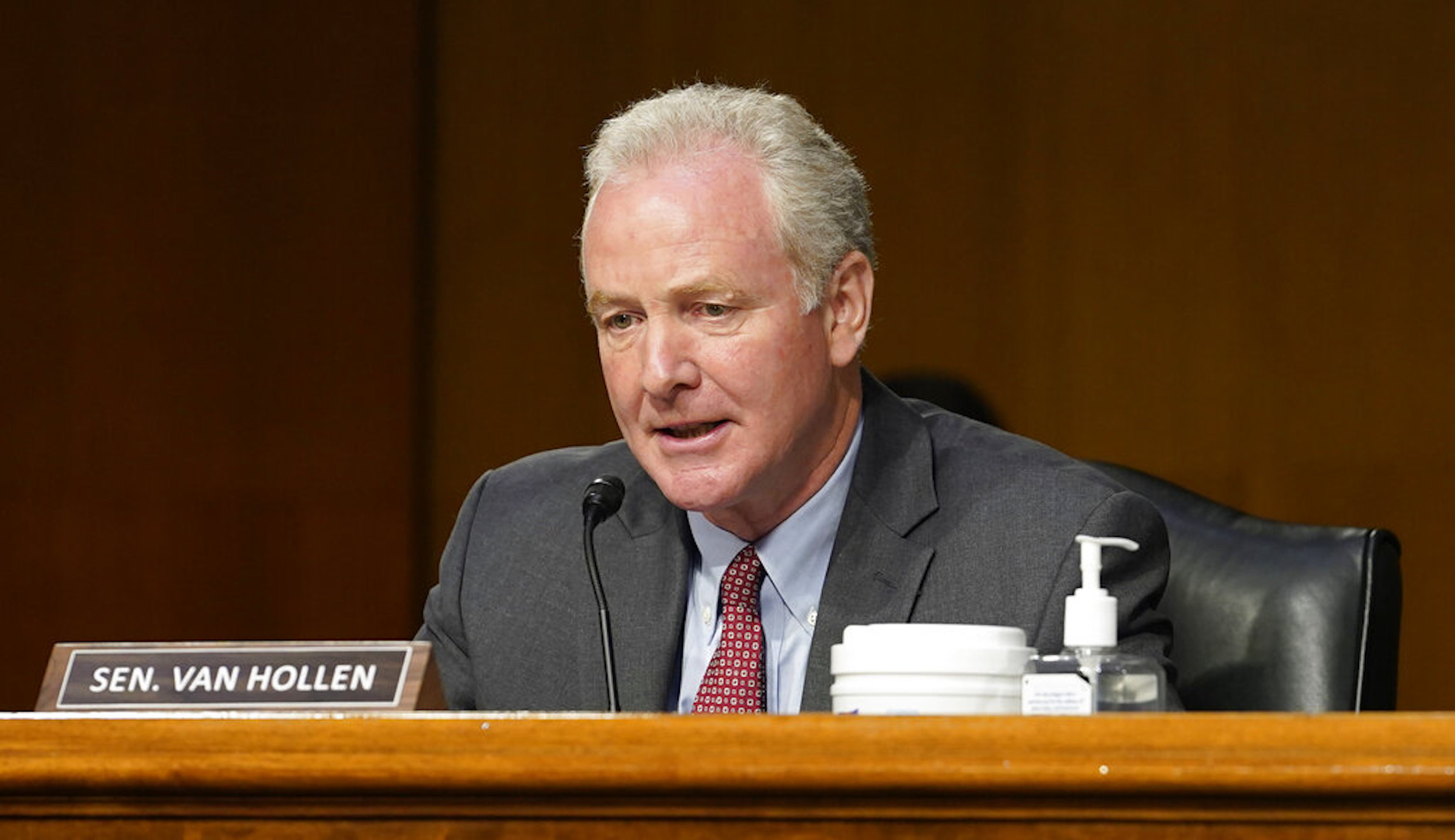 Sen. Chris Van Hollen discharged from hospital after suffering stroke ...
