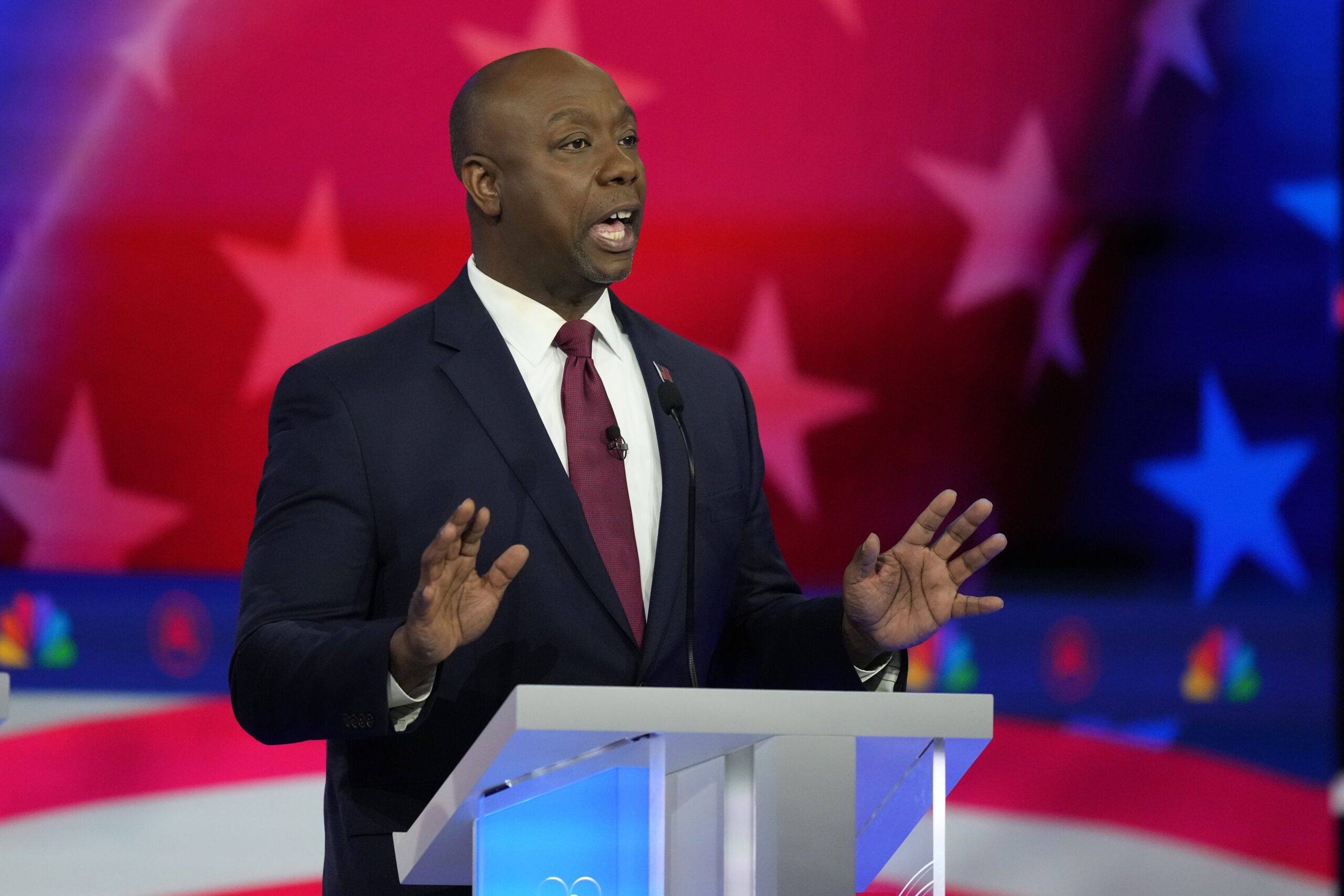 Republican debate: Tim Scott’s girlfriend revealed on Miami stage ...