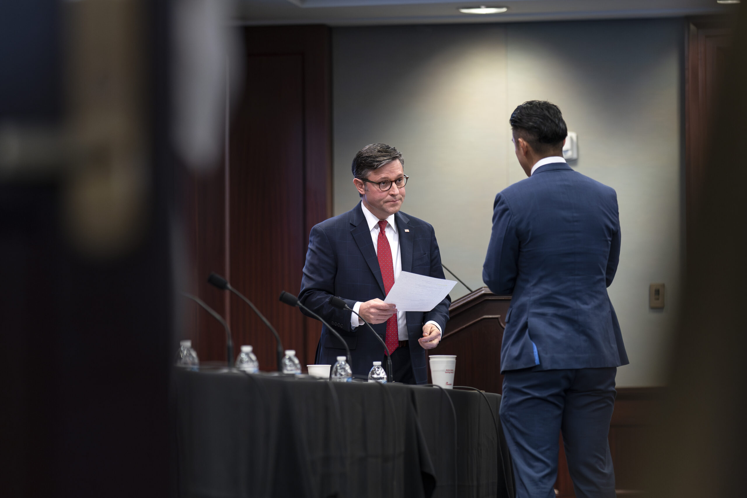 House passes Speaker Johnson’s continuing resolution in first step to ...