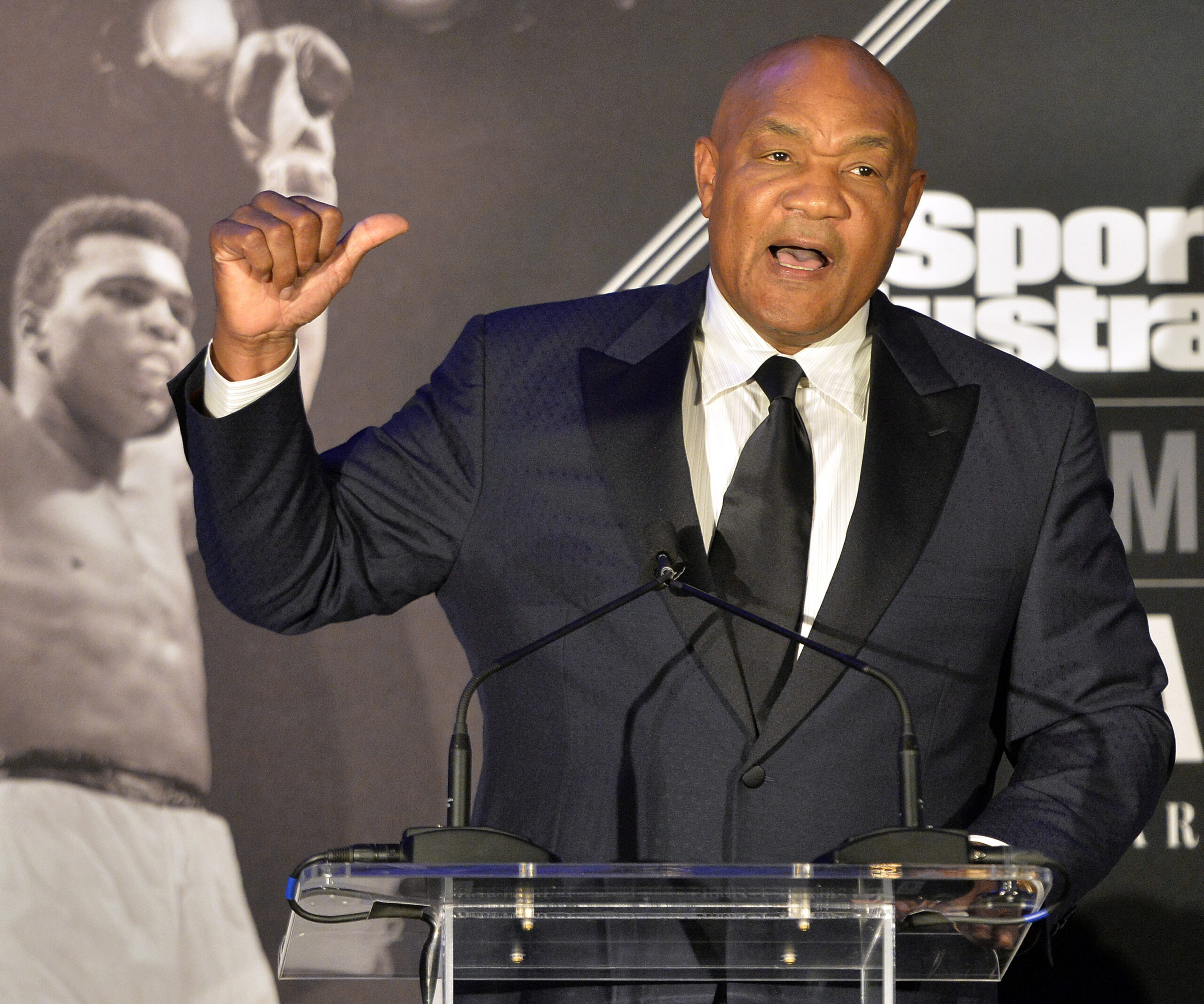 George Foreman expresses patriotism amid athletes’ protest of US flag ...