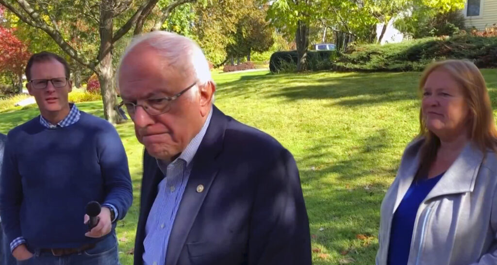 Bernie Sanders stages baseball session to show recovery from heart ...