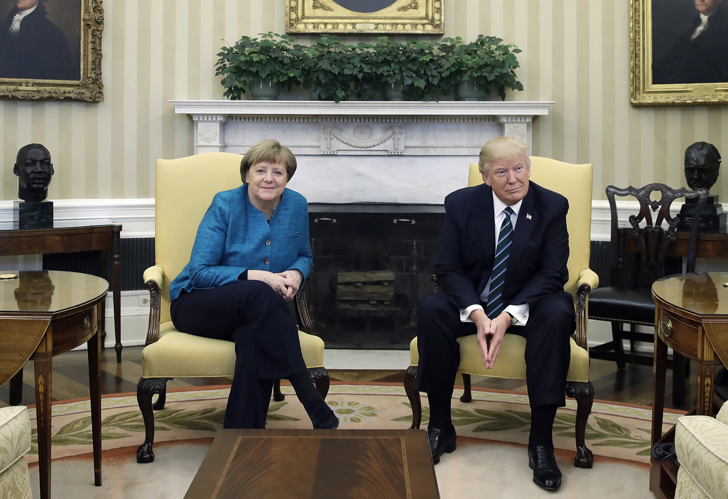 Trump gave Angela Merkel fake ‘bill’ for NATO expenses: Report ...