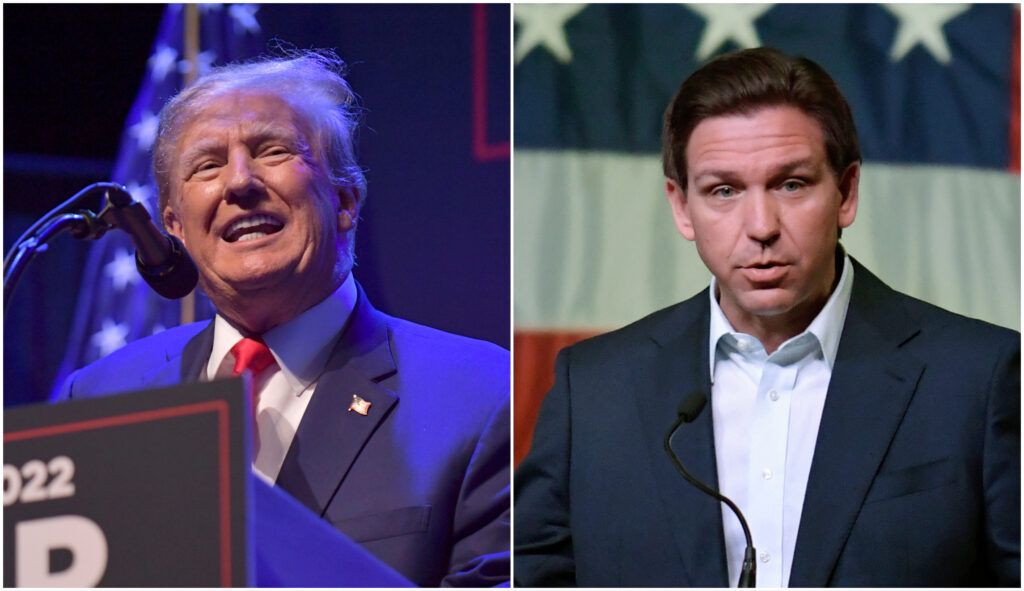 Trump offers 2024 advice to 'young man' Ron DeSantis, warns of dividing ...