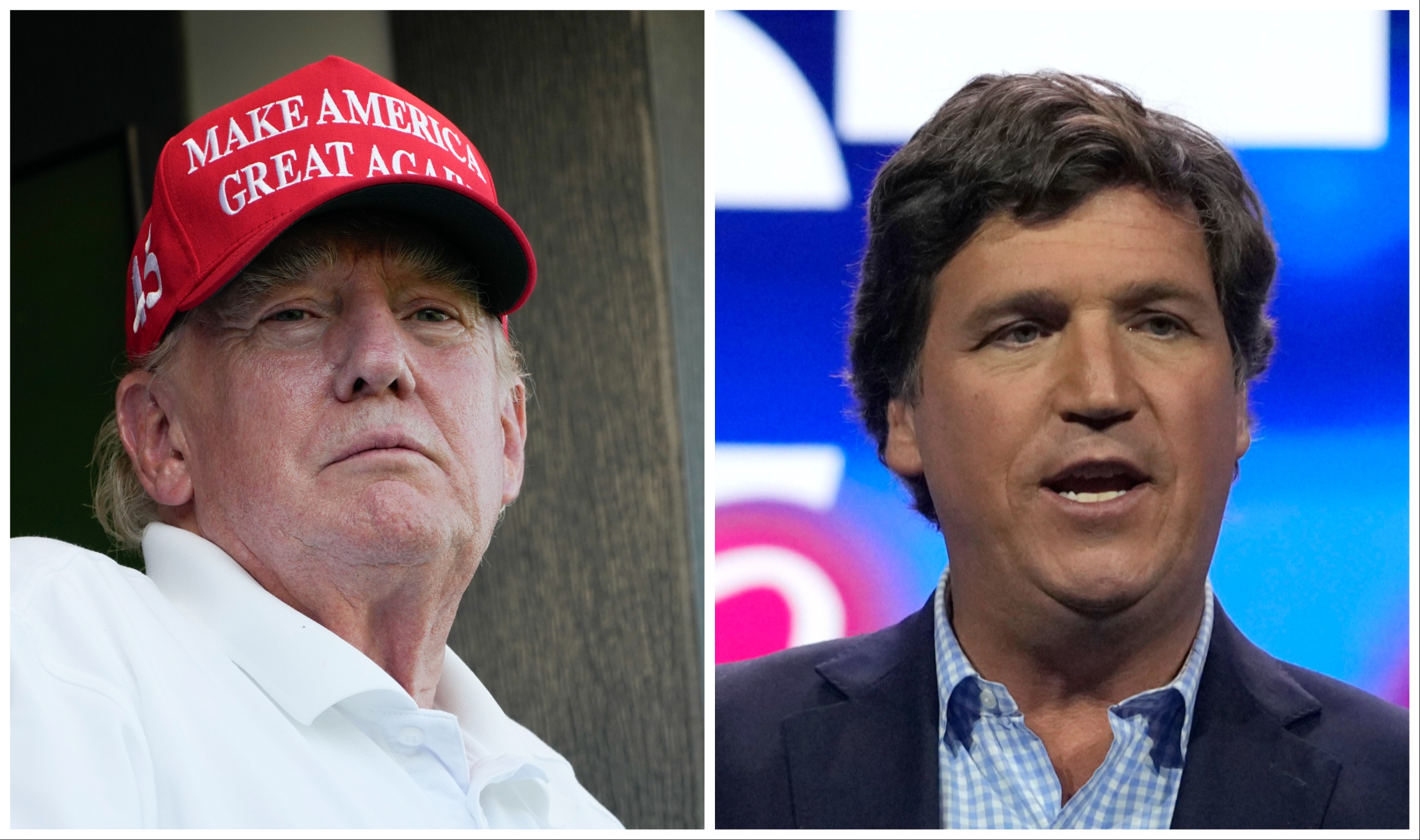 Trump interview with Tucker Carlson to air at 9 p.m. during RNC debate ...