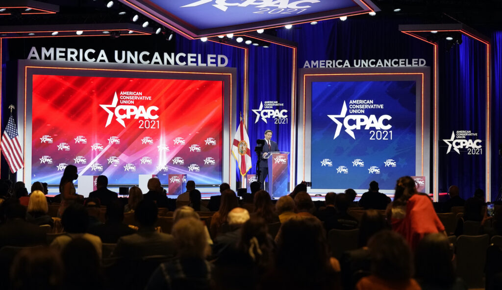 Design firm takes responsibility for CPAC stage, claims there was no ...