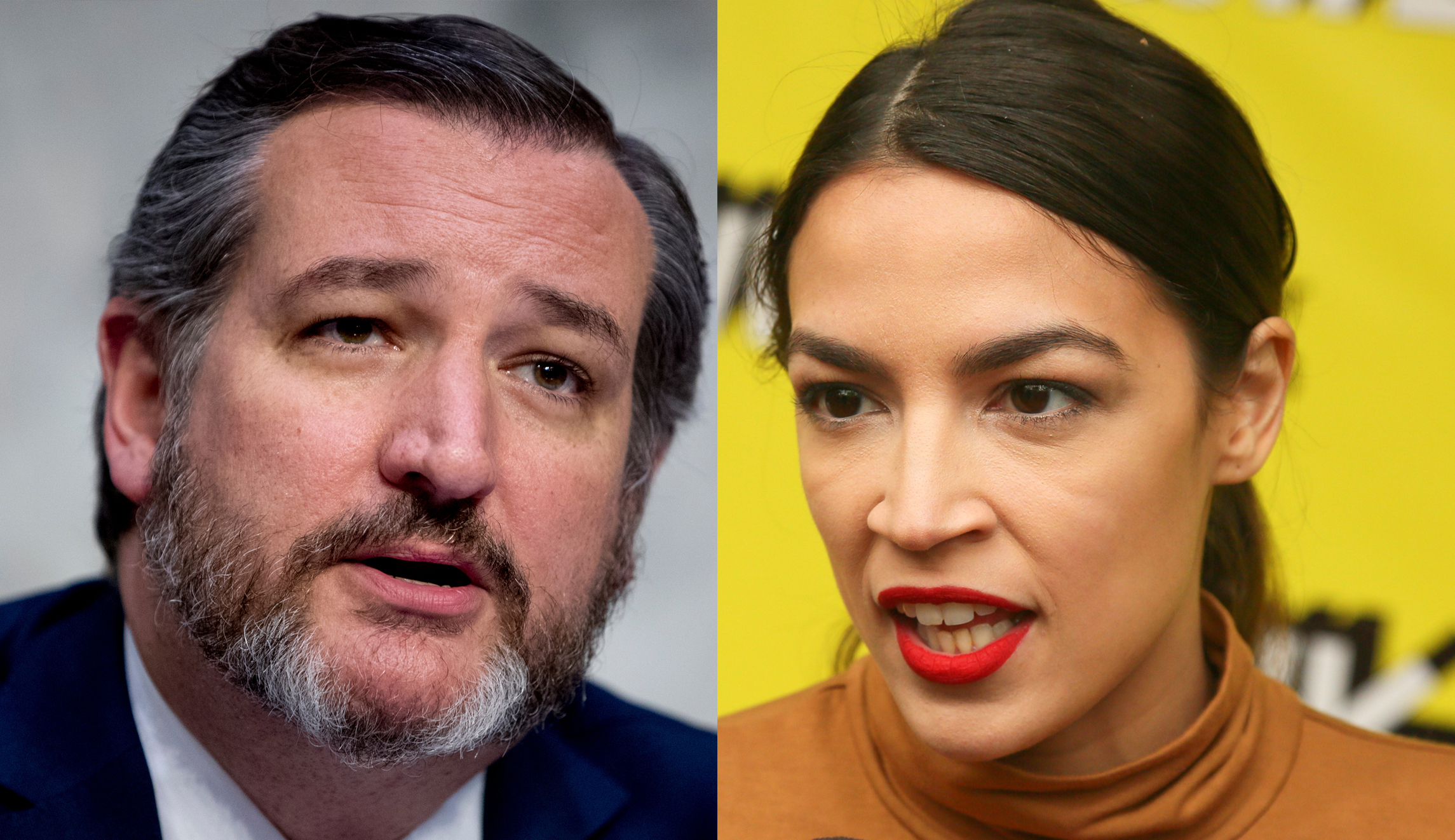 'AOC can't afford fake handcuffs': Cruz jokes as he ribs Biden ...