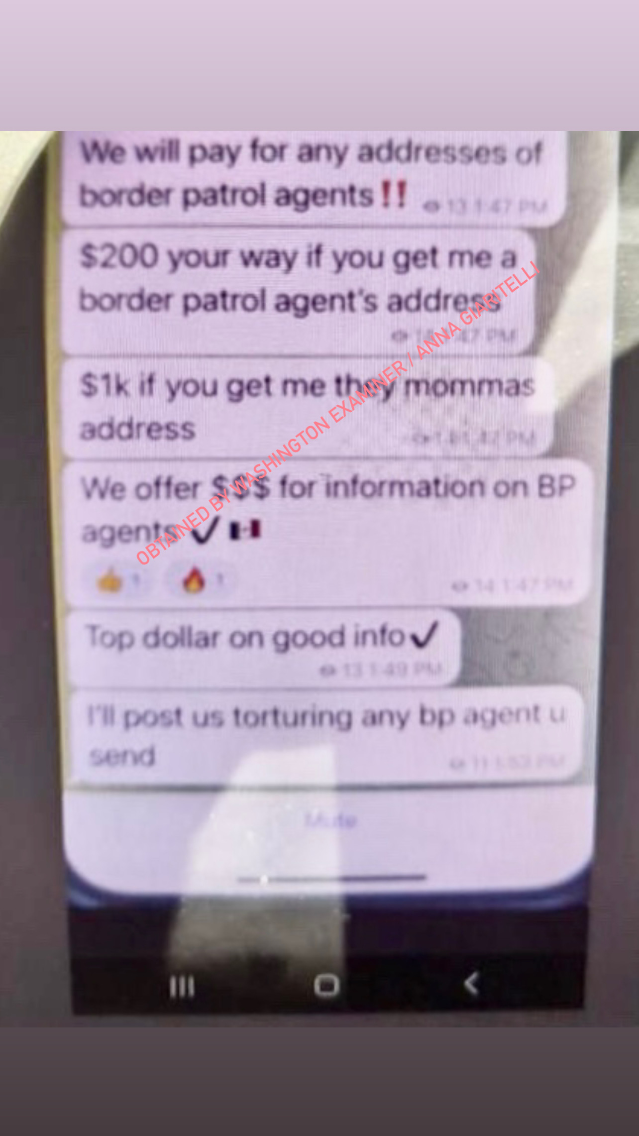 Border Patrol issues ‘safety alert’ over call to find and torture ...