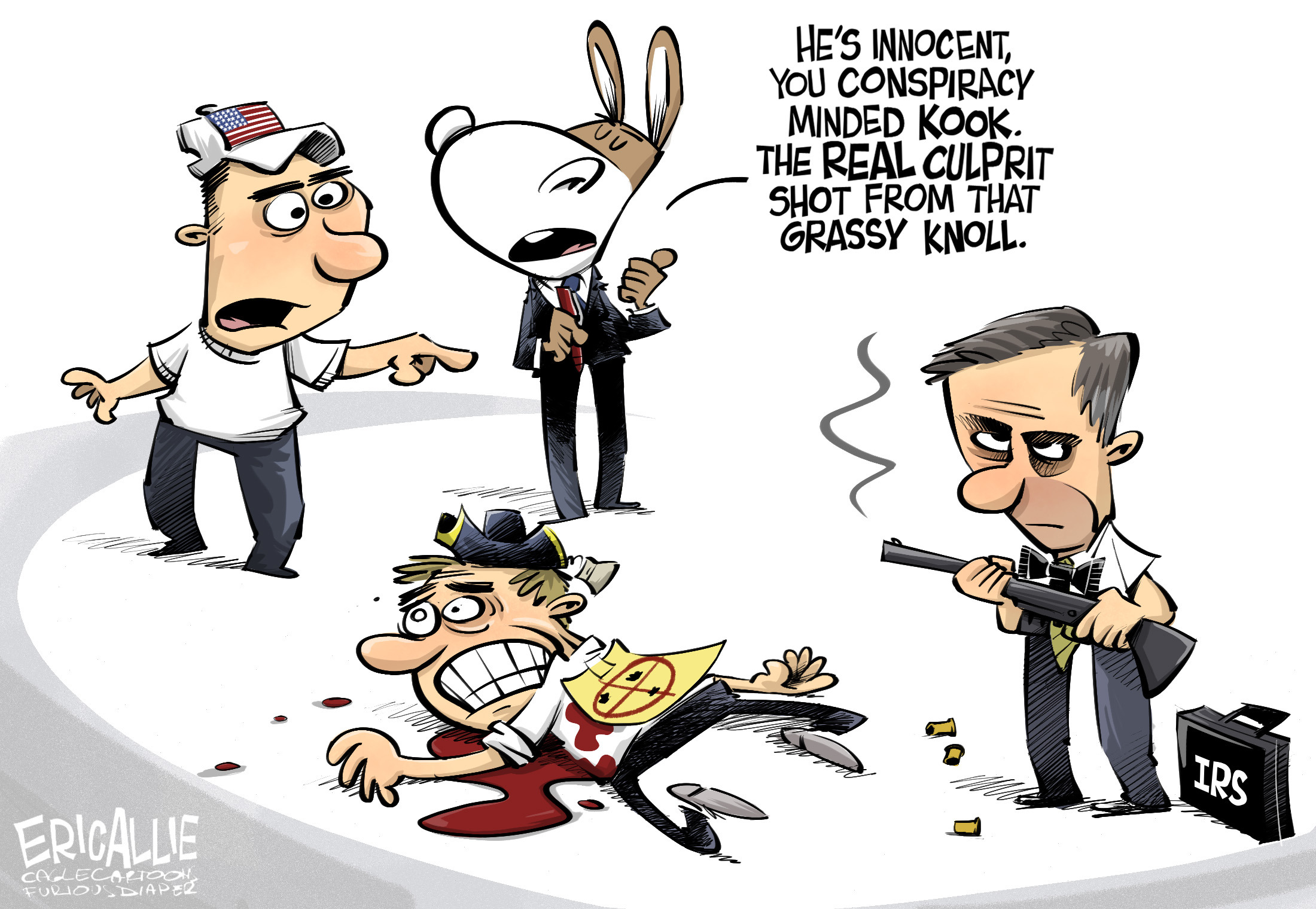 Editorial Cartoon: The real culprit - Washington Examiner