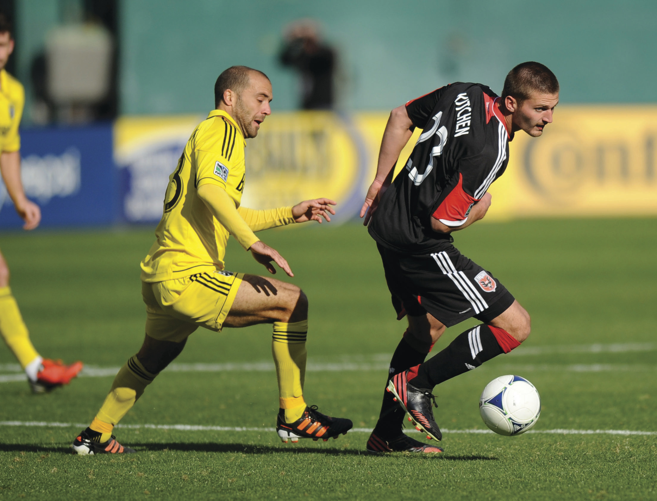 Chris Korb and Perry Kitchen face their college coach Caleb Porter when ...