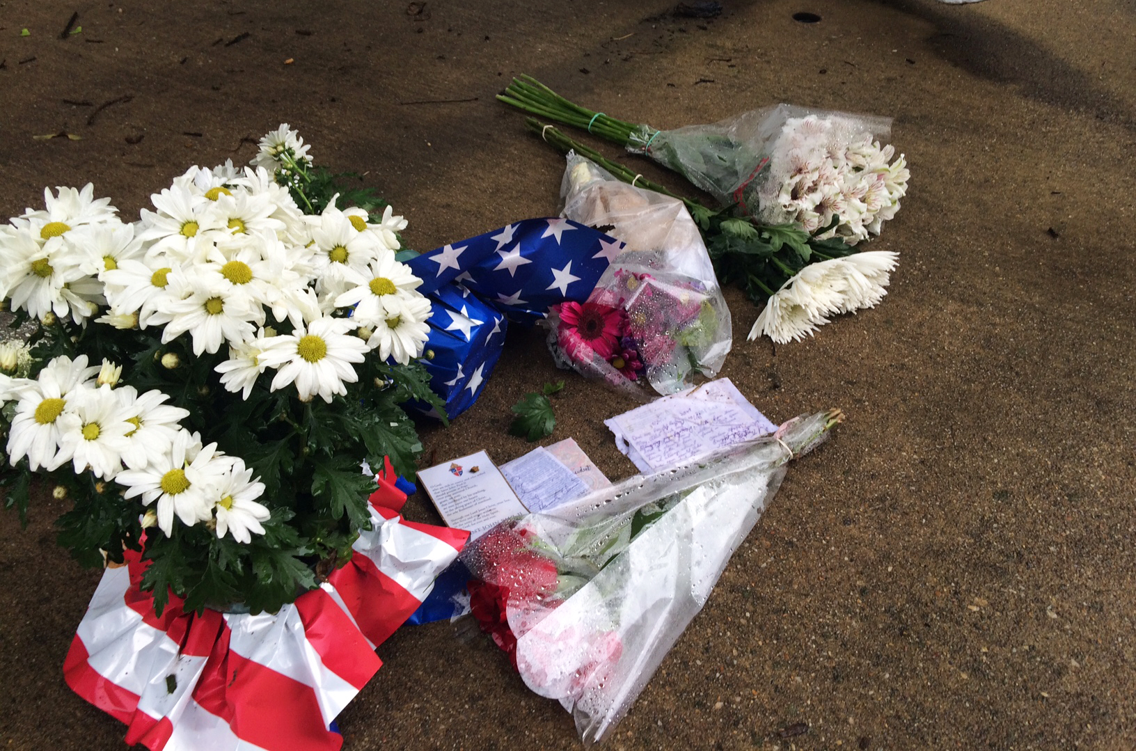 Flowers for Beau Biden placed outside vice president’s home ...