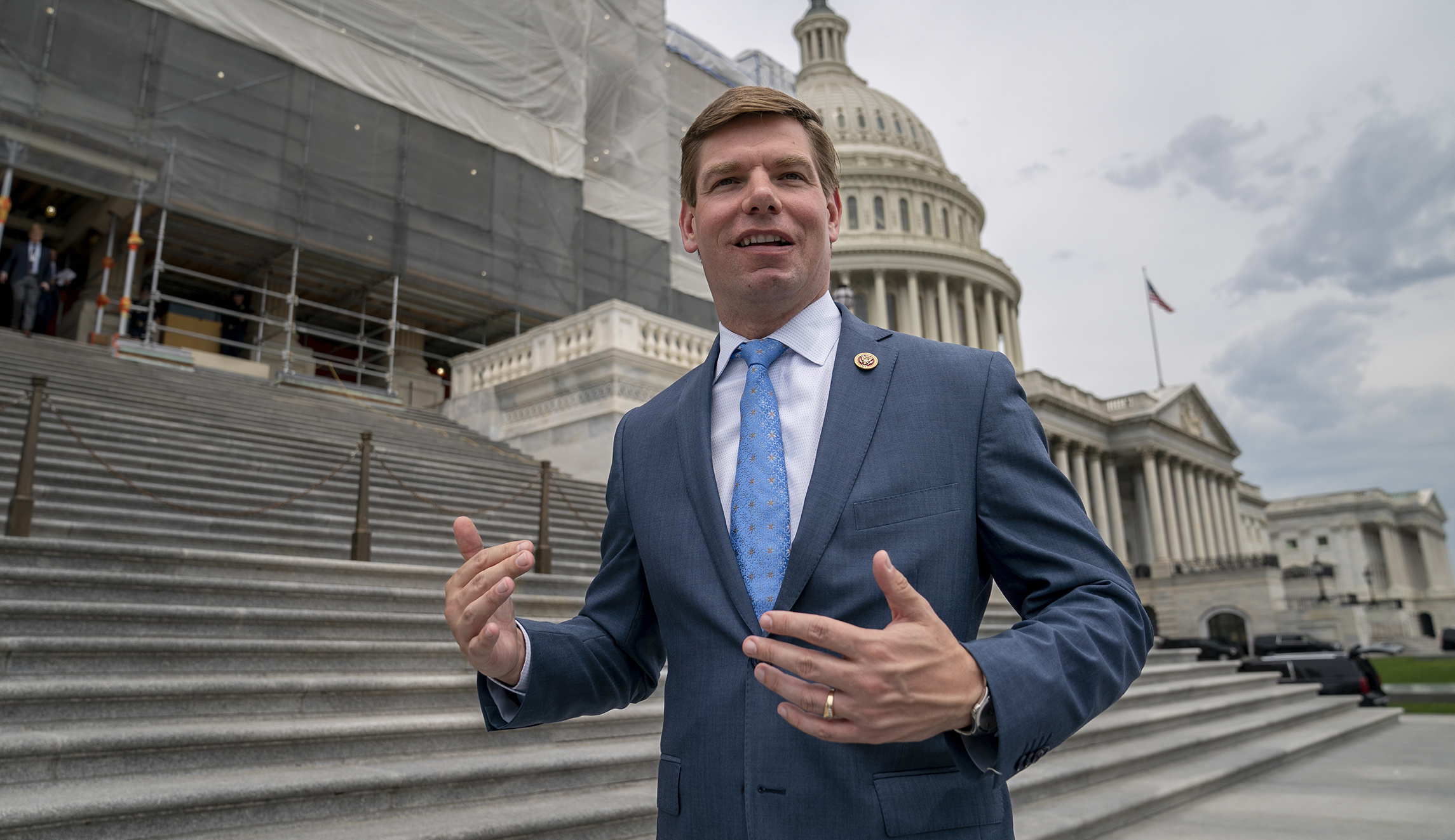 Eric Swalwell faces backlash for admitting to being ‘another white guy ...