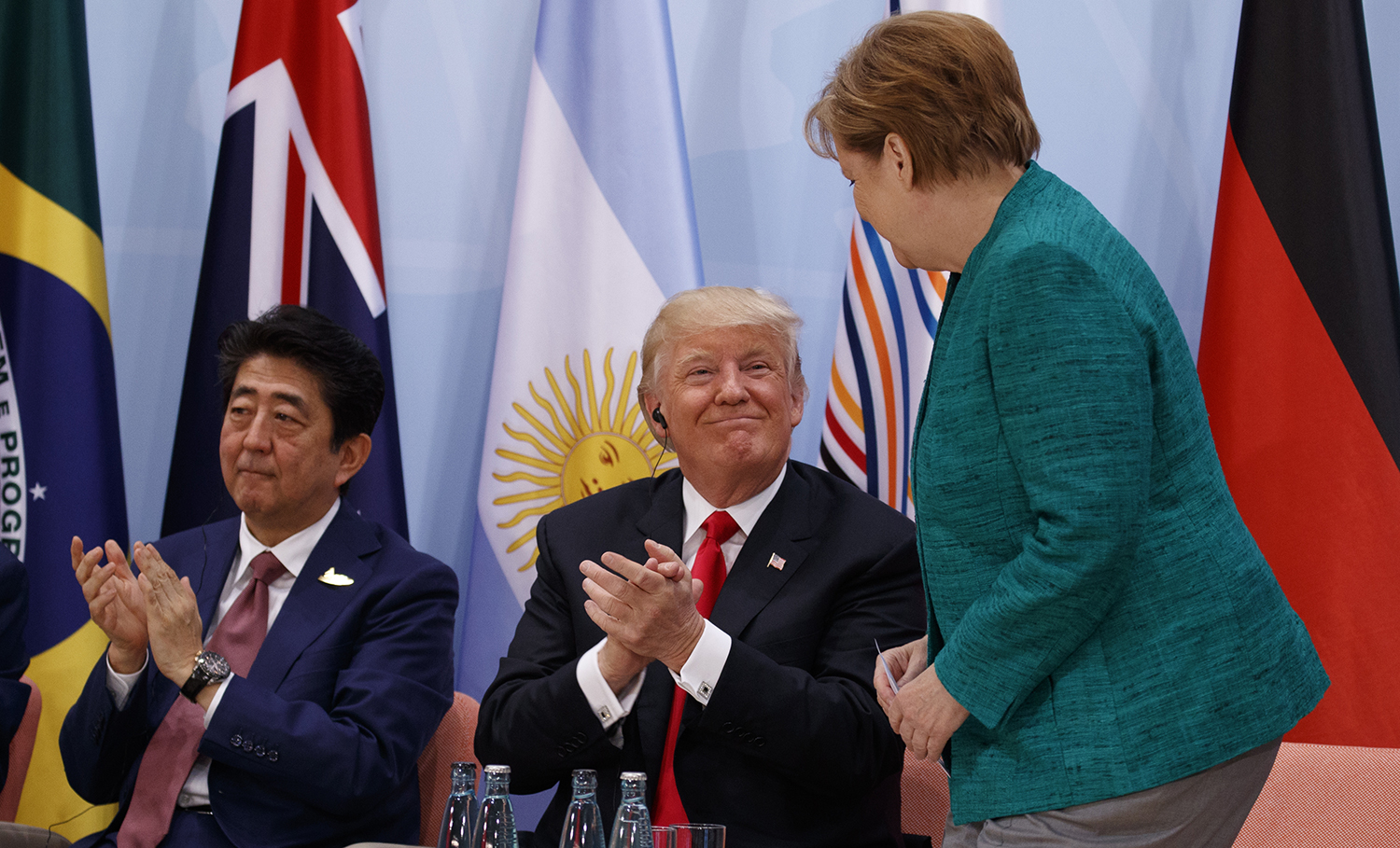 Trump cheers safety at G-20 ‘despite the anarchists’ - Washington Examiner