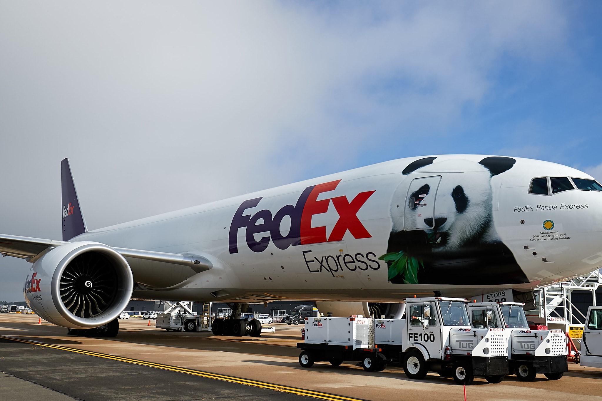 Washington pandas leaving for China in style on FedEx jumbo jet ...
