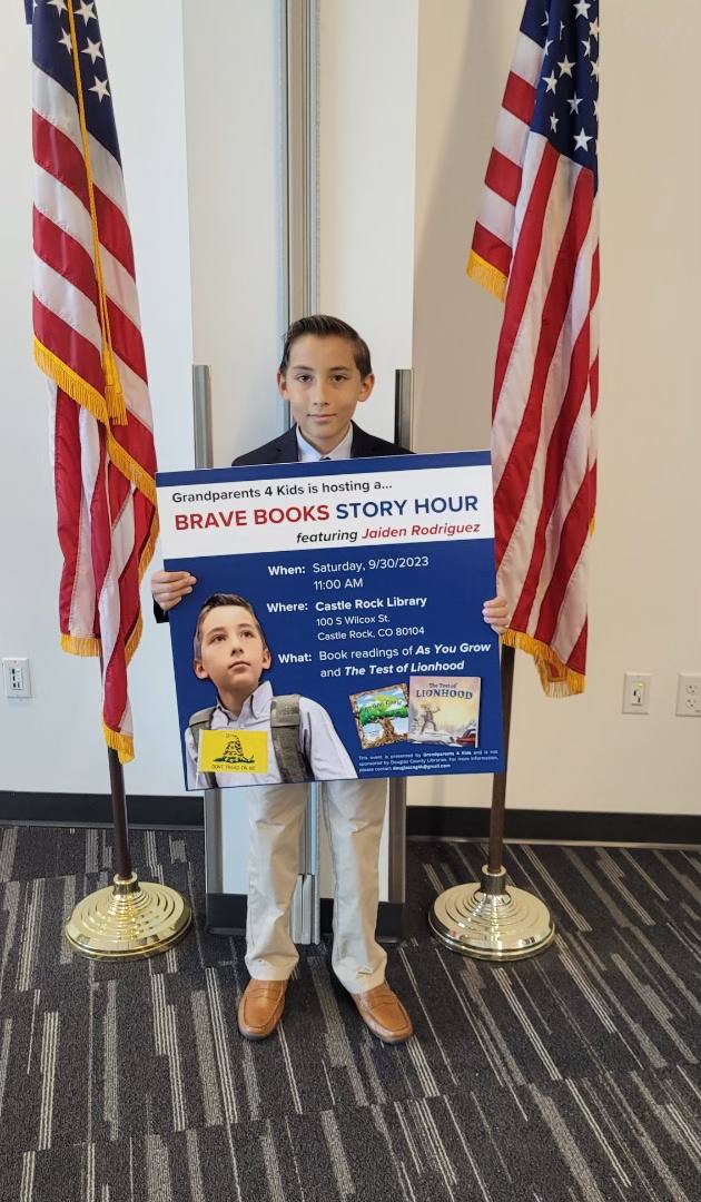 Brave Books commends Jaiden Rodriguez, Gadsden flag defender, with ...