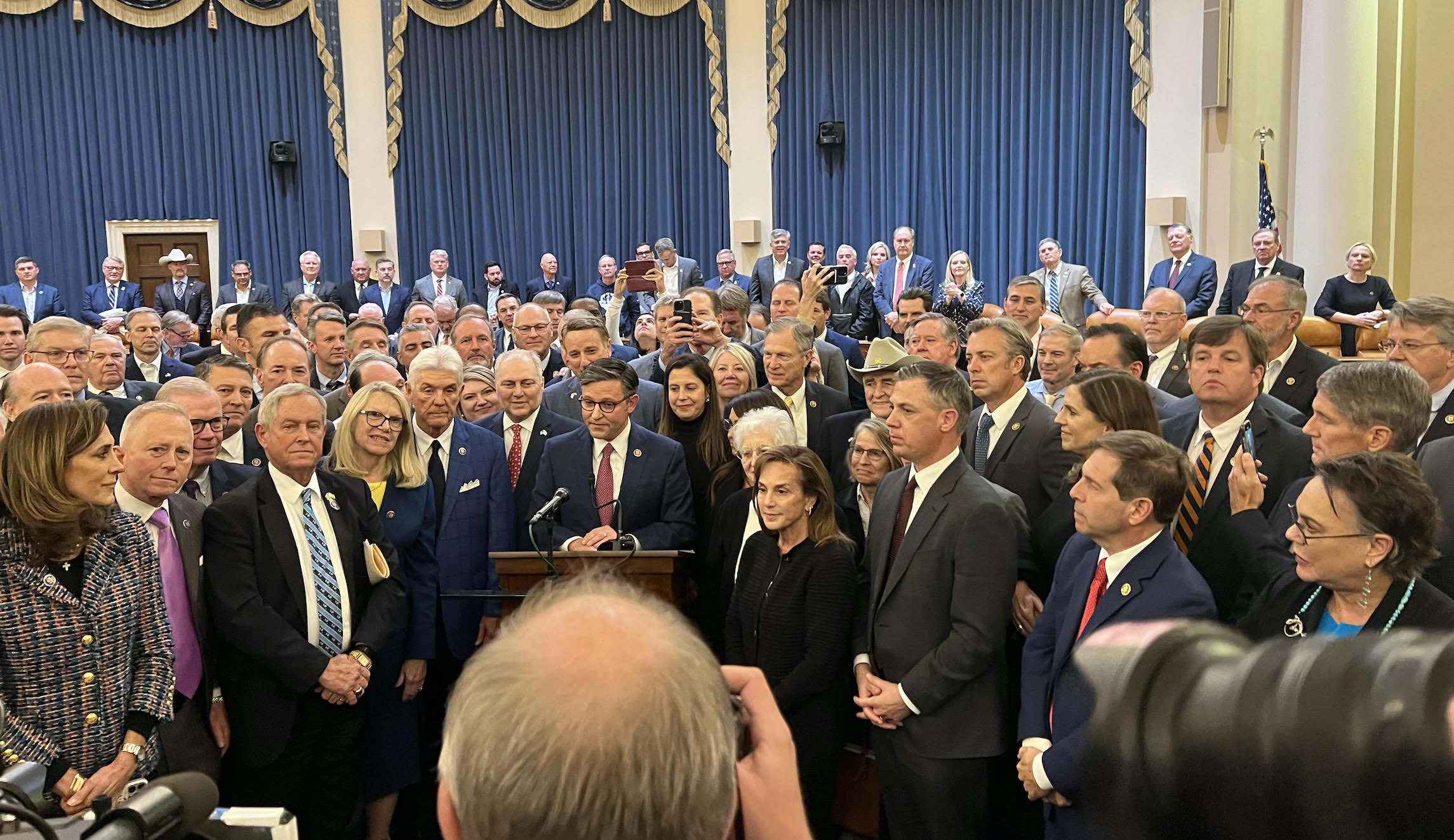 Exhausted House Republicans see fresh start in Mike Johnson speakership ...