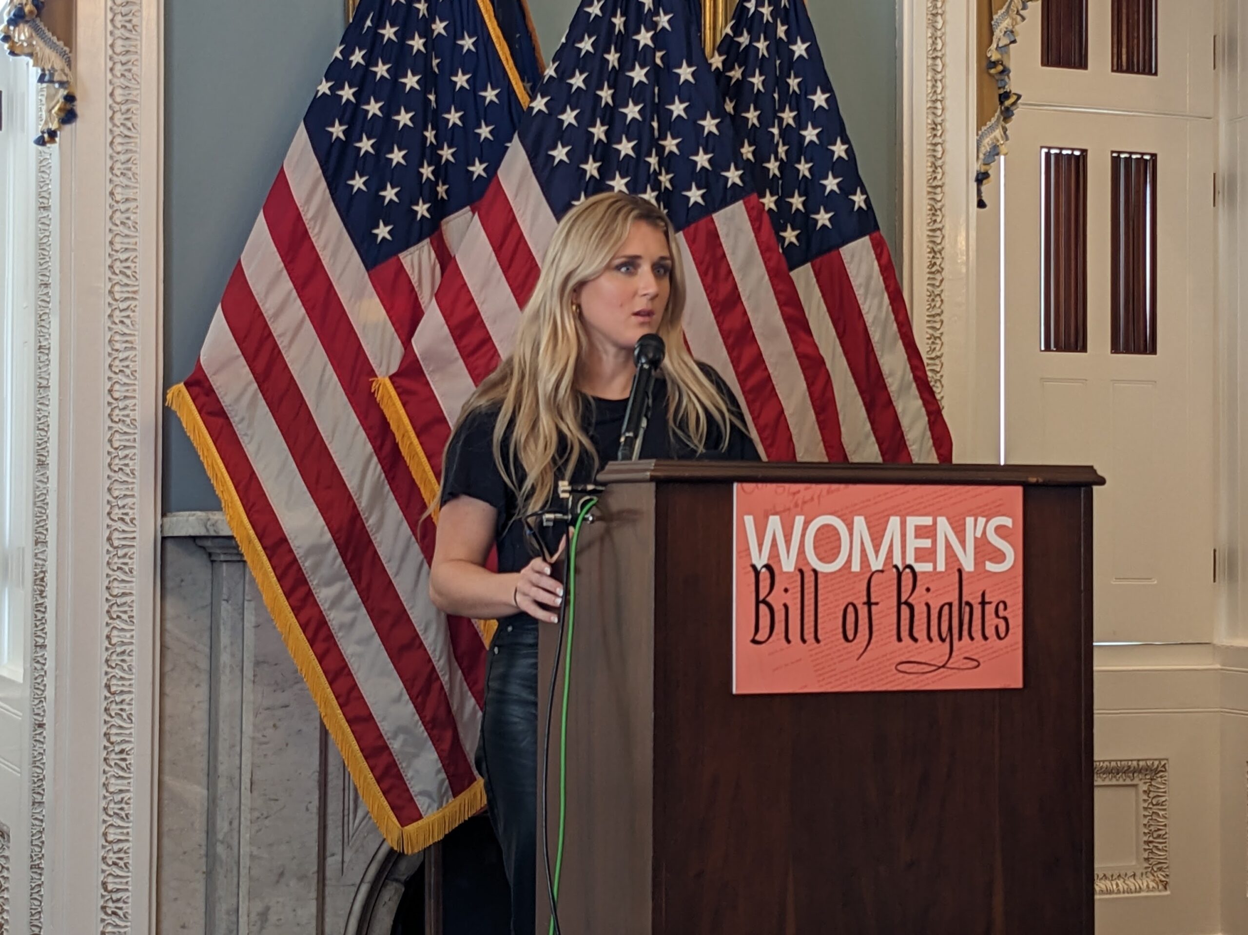 Riley Gaines: Swimming against ‘mediocre male’ inspired fight for women ...