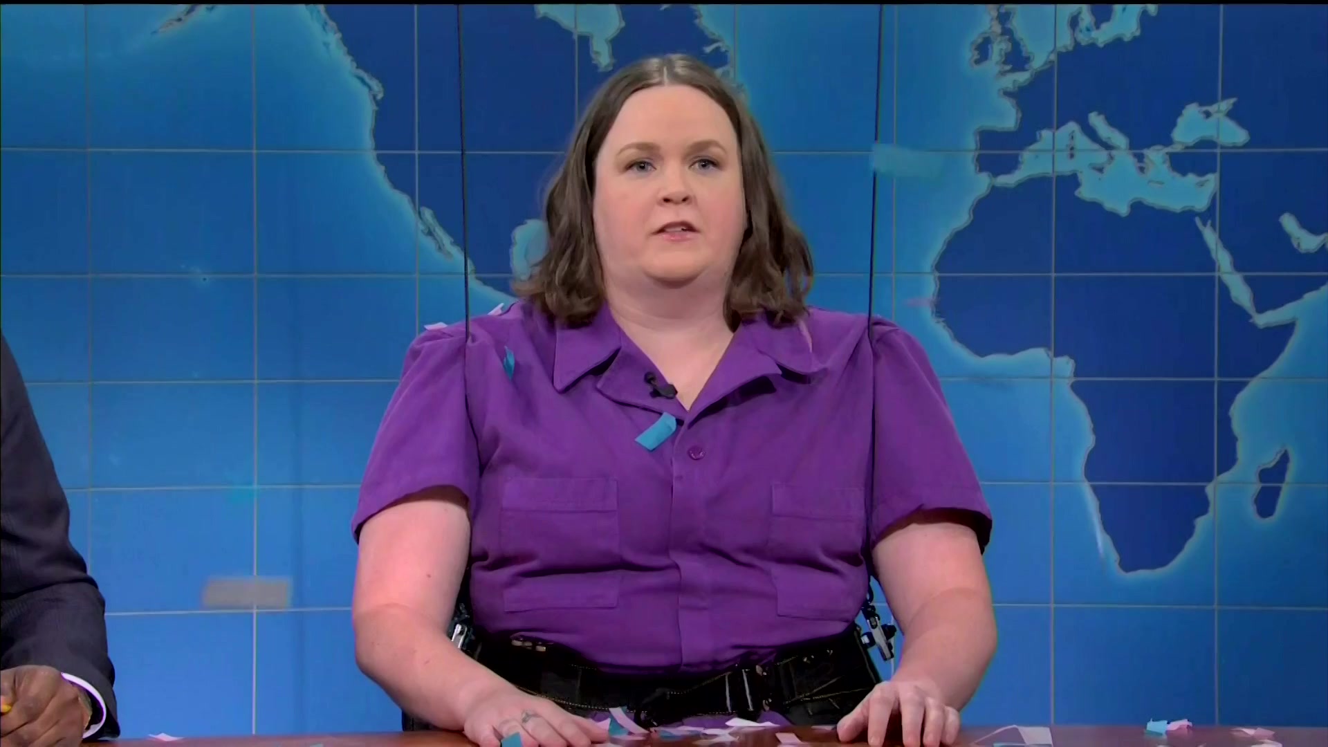 New nonbinary SNL castmember lectures audience on rights of transgender ...