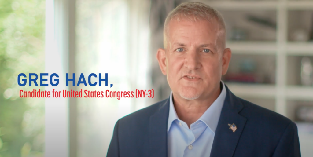Air Force veteran and attorney Greg Hach announces a primary bid ...