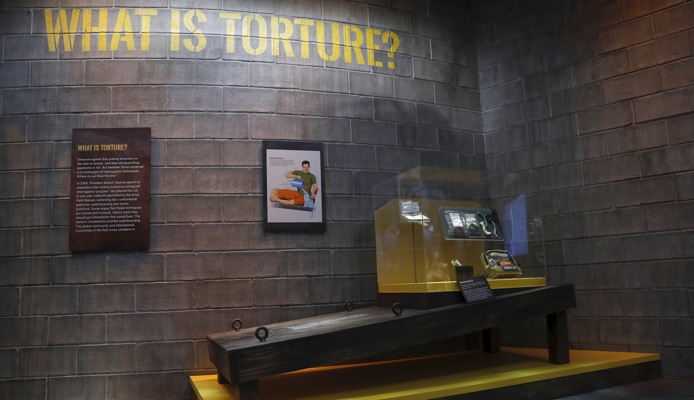 Spy museum to change controversial torture exhibit after criticism ...