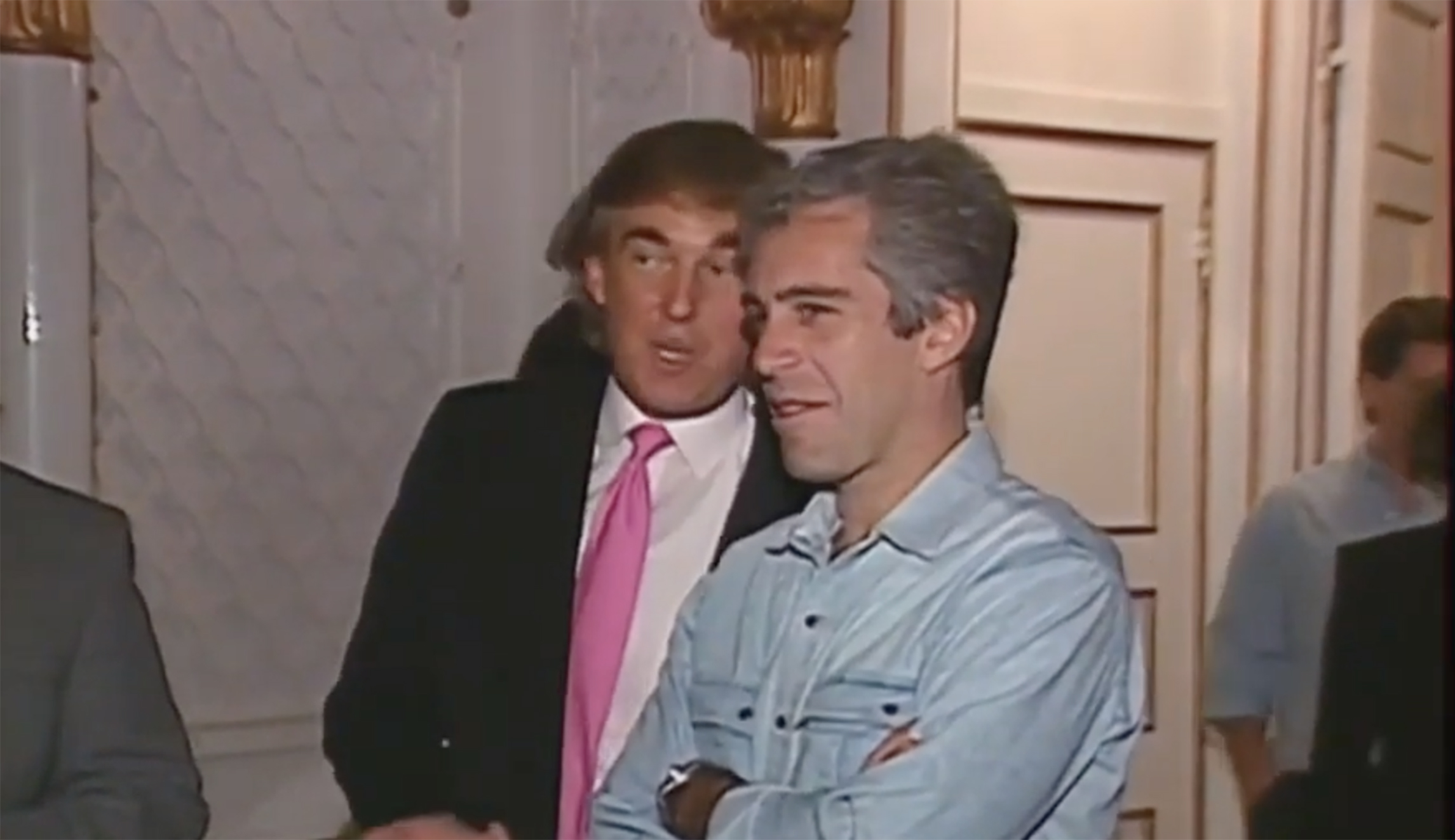 NBC lip syncs for its life with old Epstein and Trump video ...